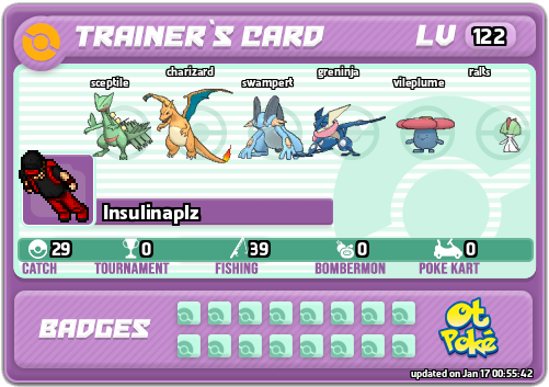 otP Pokémon Trainer - Insulinaplz